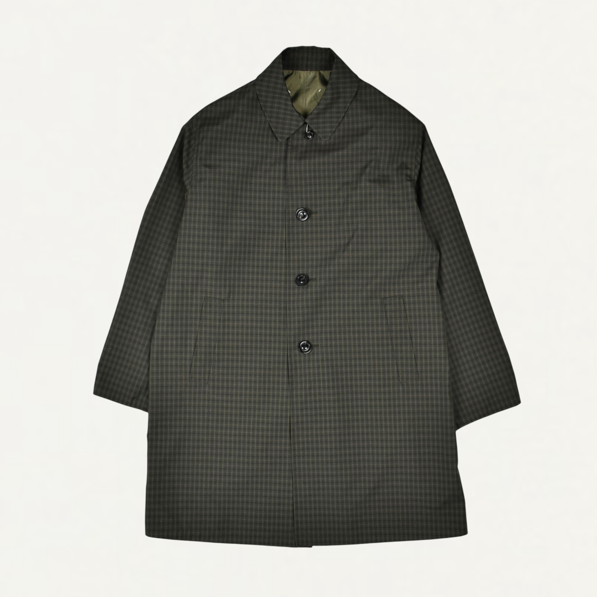 CAVE Online Shop CAVE Maison Margiela Checked Rain Coat CAVE Online Shop CAVE Maison Margiela Checked Rain Coat